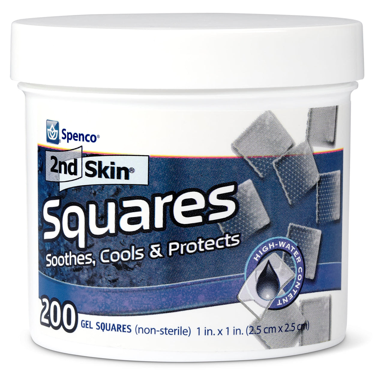 Spenco 2nd Skin Squares Soothing Protection for Blisters, Hot Spots and ...