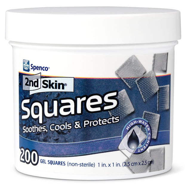Spenco 2nd Skin Squares Soothing Protection for Blisters, Hot Spots and ...